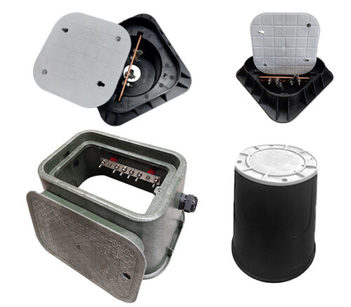 Ceramic Earth Pit | Round Toby Box for Earthing Systems