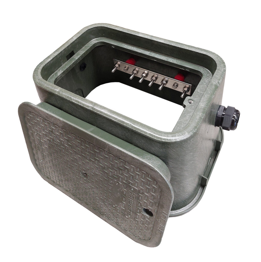 Ceramic Earth Pit | Round Toby Box for Earthing Systems